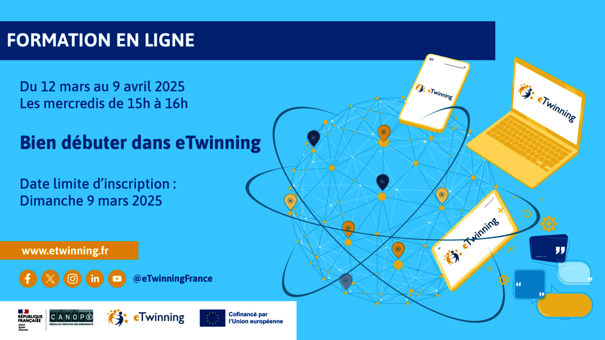 Formation en ligne - session mars-avril 2025 - Pour bien débuter dans ...